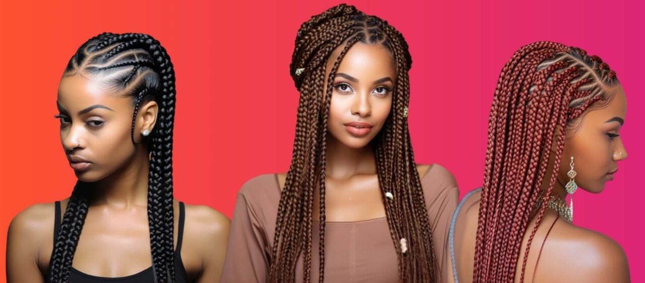 Professional hair braiding services in Los Angeles